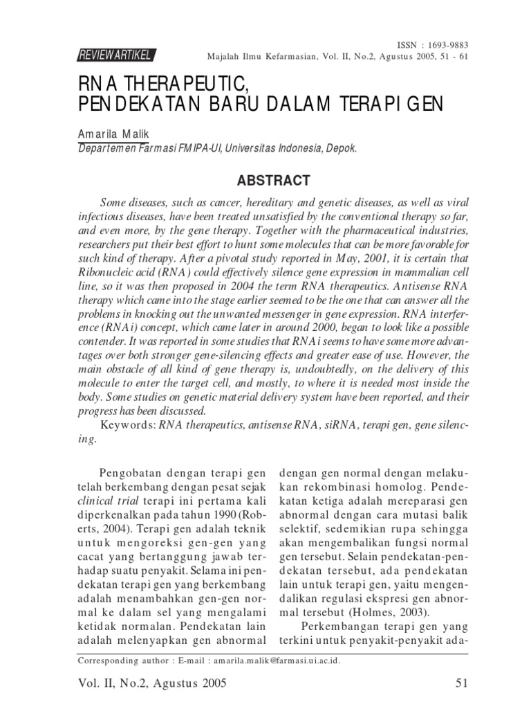 Terapi Gen | PDF