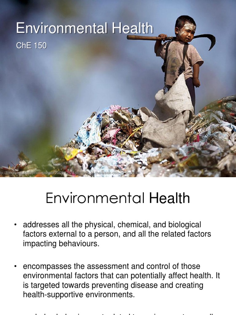 1 - Environmental Health PDF | PDF | Science & Mathematics