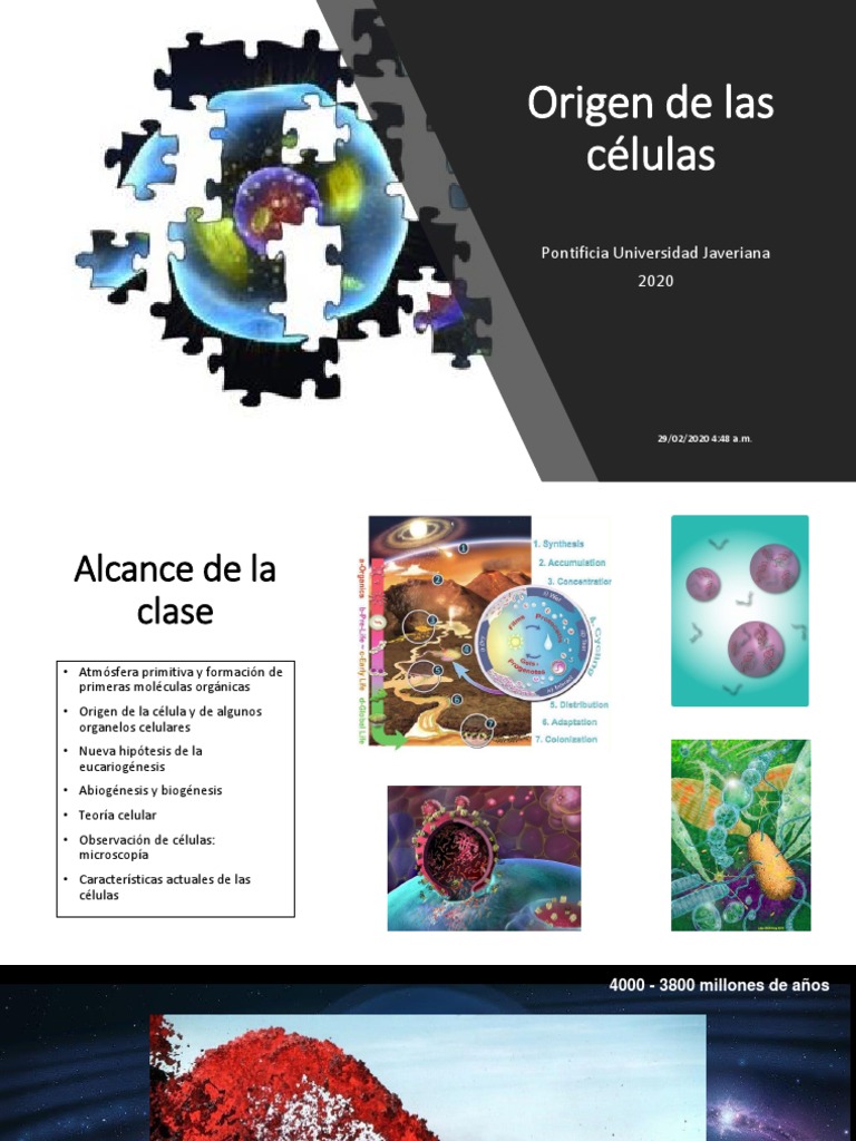Origen de Las Células v2 | PDF