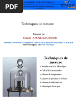 Cours Instrumentation - Mesure PDF | PDF | Métrologie | Science