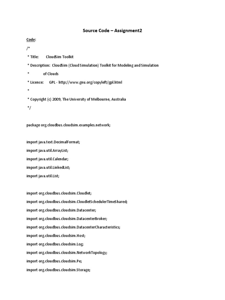Source Code-Assign2 | PDF