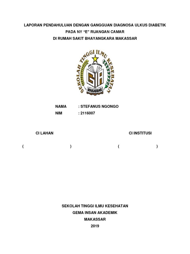 Ulkus Diabetik pada Pasien DM | PDF