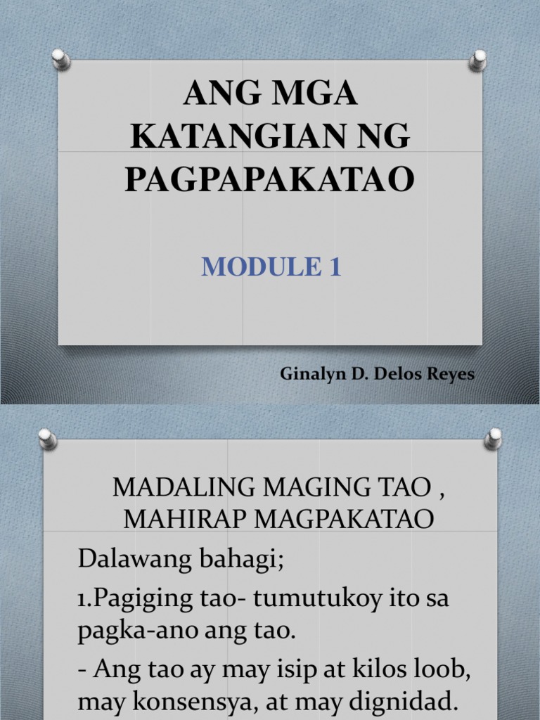 Esp 10 Module 1-4 | PDF