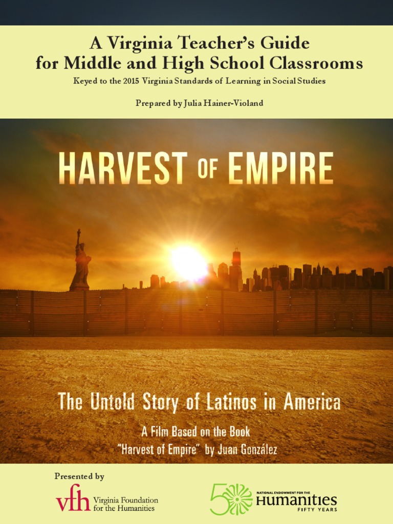 Harvest of Empire 2016 Teachers Guide Virginia | PDF