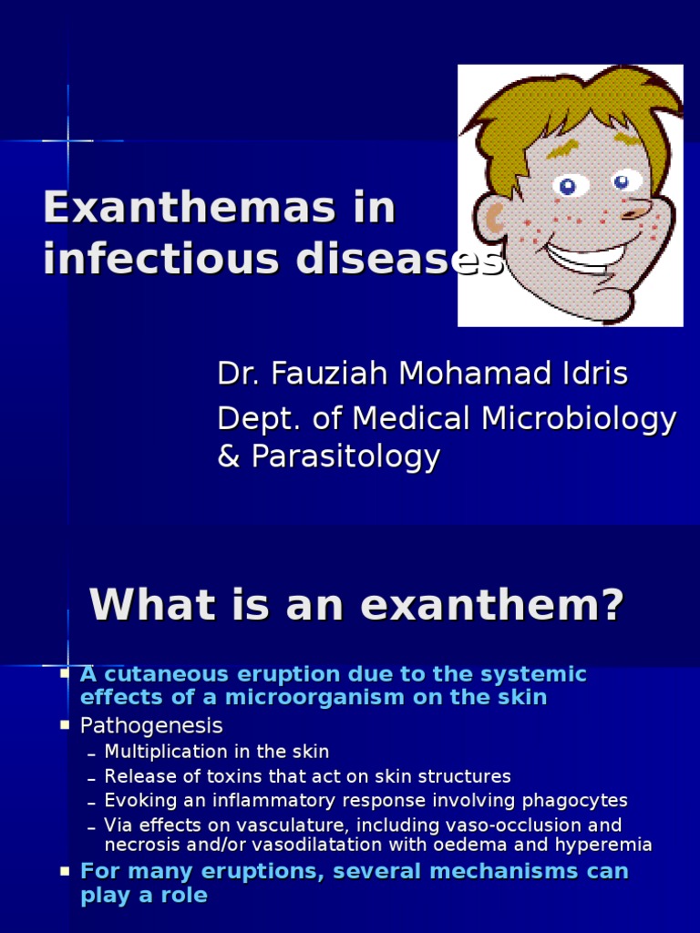 Exanthems in Infectious Diseases | PDF | Measles | Infection