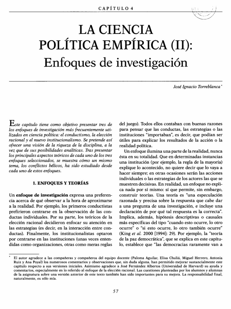 Capitulo 4 Michael J. Sodaro | PDF | Ciencias Políticas | Racionalidad