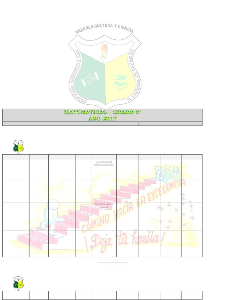 MALLA-matem Ticas-2017-9 | PDF | Probabilidad | Geometría
