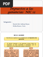 NIC 12 - Versión en Español | PDF | Contabilidad | Impuestos