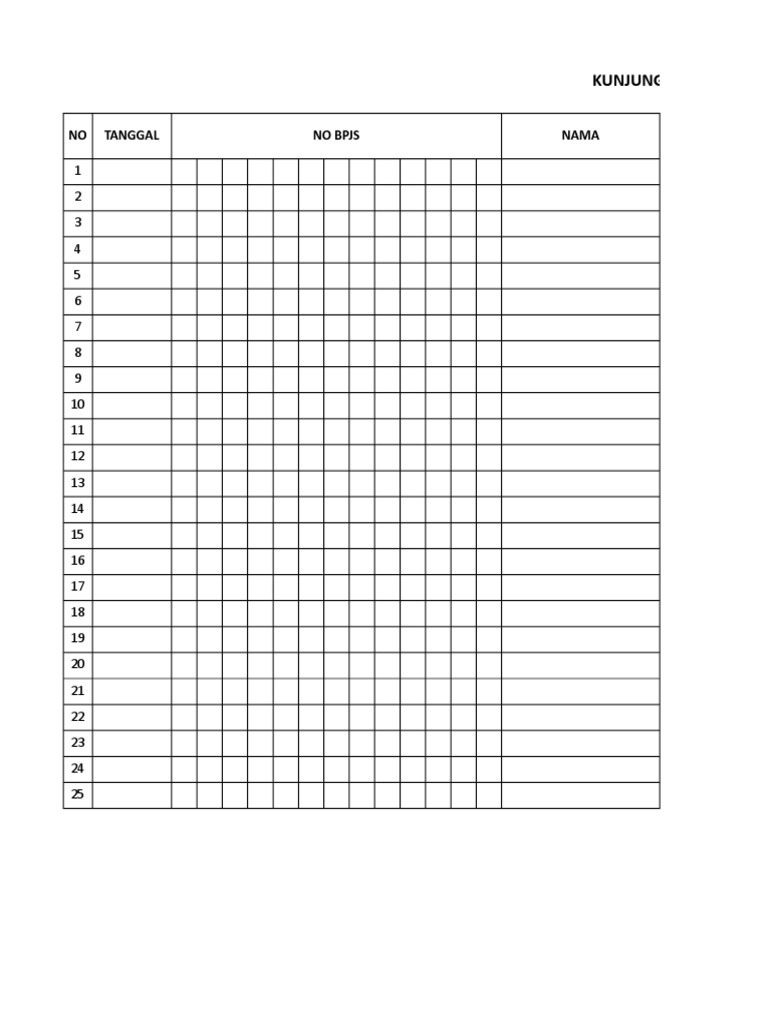 Kunjungan Sehat | PDF