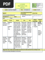 Atomic Structure Lesson Plan | PDF | Atoms | Lesson Plan