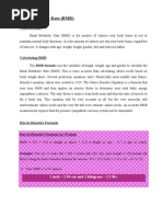 Hamwi Equation & Calorie Needs Guide | PDF | Nutrition | Diet & Nutrition