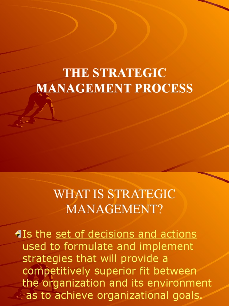 Strategic Management Process Overview | PDF | Strategic Management ...