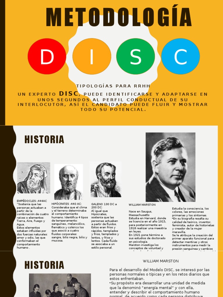 Metodología DISC BASICO | PDF | Las emociones | Comportamiento