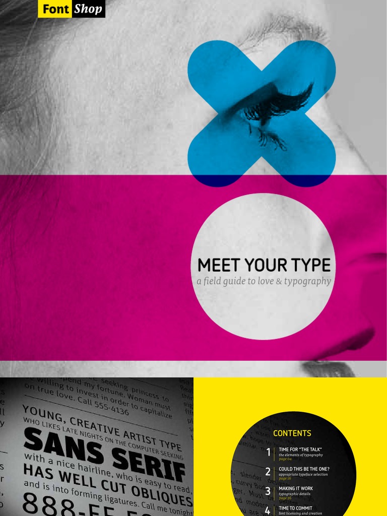 FontShop - Meet Your Type | PDF | Typefaces | Serif