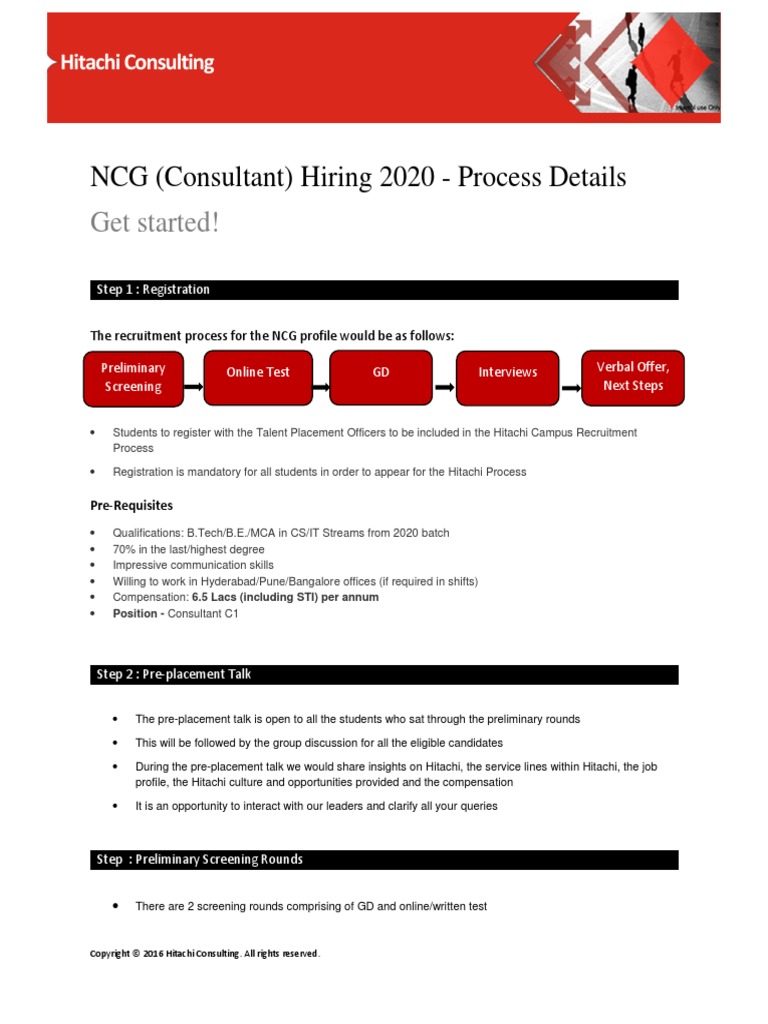 Hitachi Hiring Process | PDF | Behavior Modification | Learning