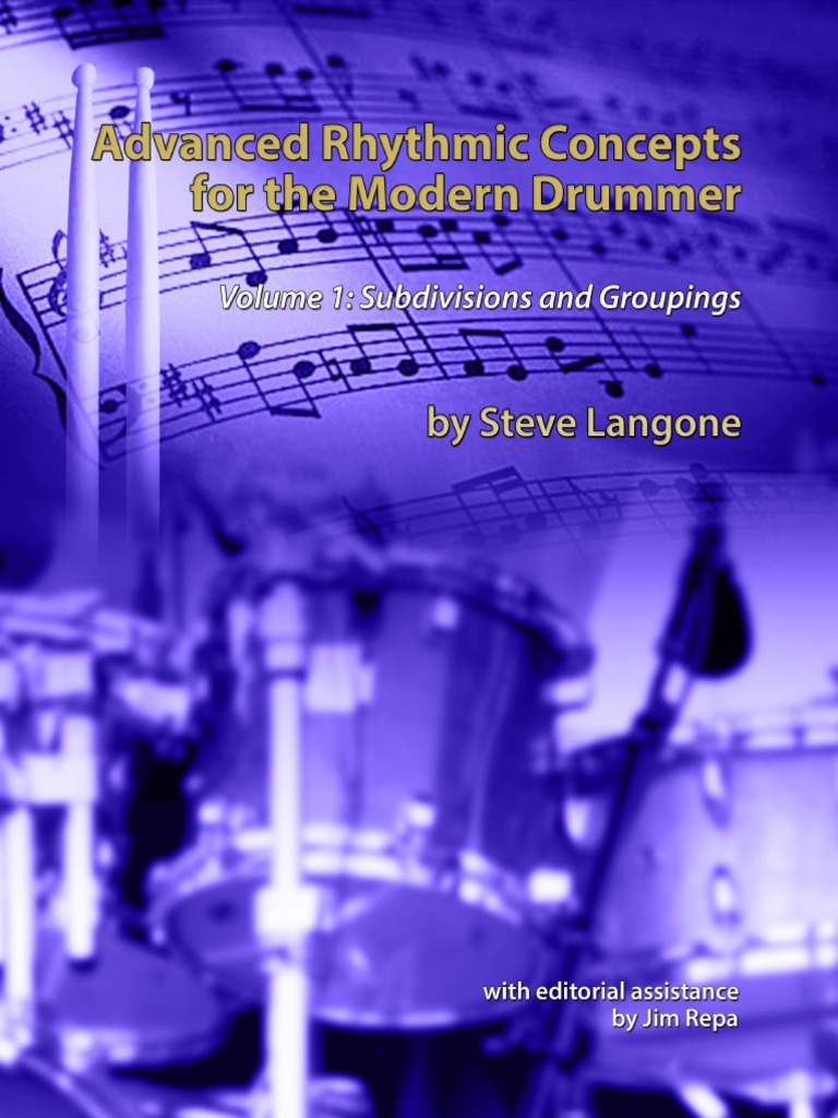 Advanced+Rhythmic+Concepts Sample Steve+Langone | PDF | Rhythm | Drum Kit