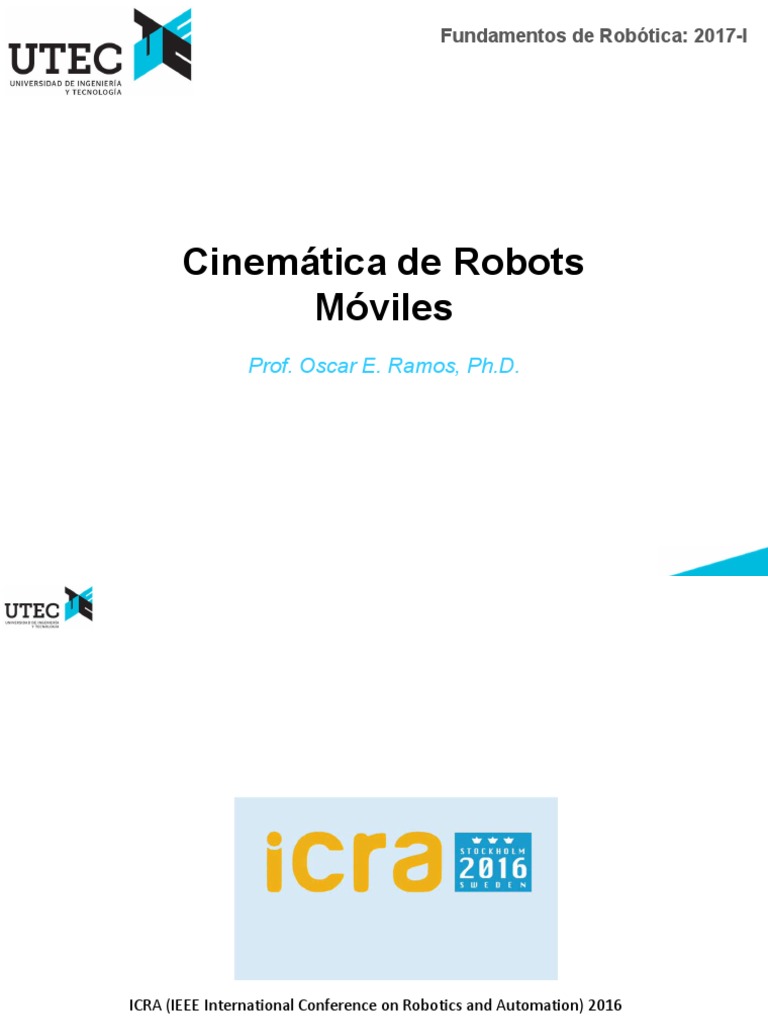 Cinemática de Robots PDF | PDF | Cinemática | Robot