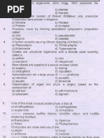 Parasitology Mcqs | PDF | Parasitism | Microbiology