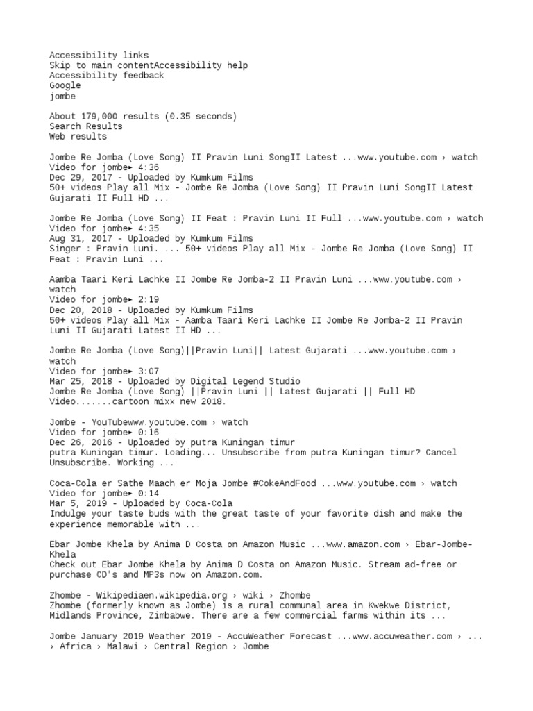 Jombe | PDF | Meteorology | Forecasting
