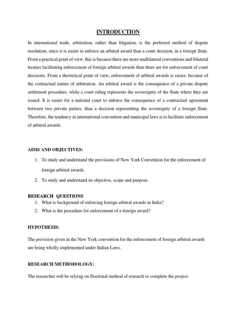 New York Convention Award | PDF | Arbitration | Virtue New York Convention Award | PDF | Arbitration | Virtue