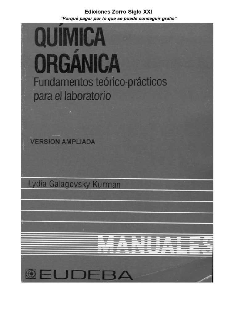 Quimica Organica Galagovsky Kurman Lydia Pdf Pdf