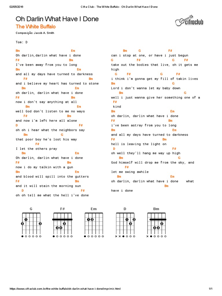 Oh Darling Guitar Chords