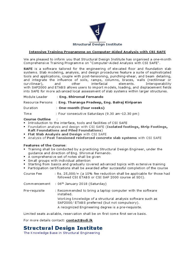 SDI CSI SAFE Course Outline (1) 717364104 | PDF | Software | Engineering