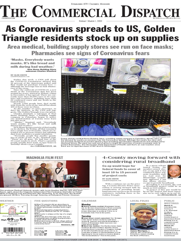 Commercial Dispatch Eedition 3-1-20 | PDF | Core Civic | Prison