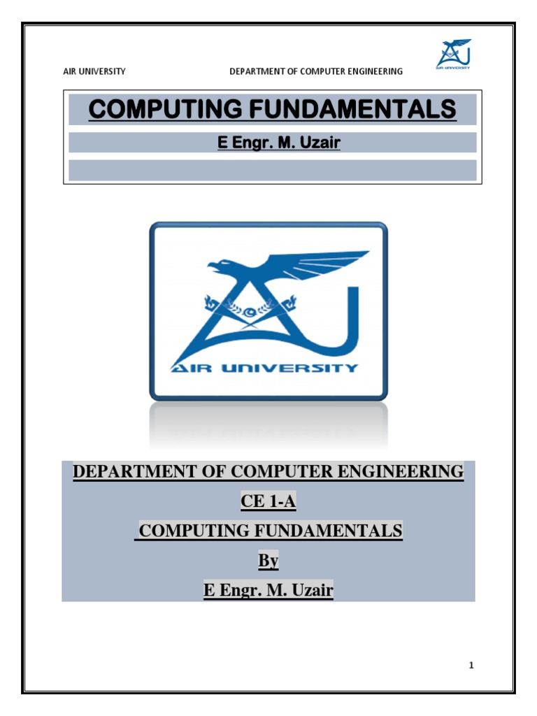Computing Fundamentals Lab Manuals Pdf Scripting Language Python Programming Language