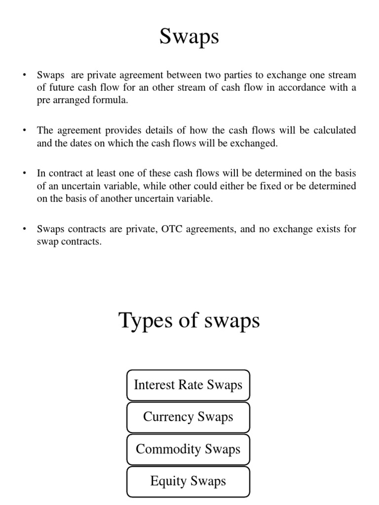 Swaps | PDF | Currency Swap | Swap (Finance)