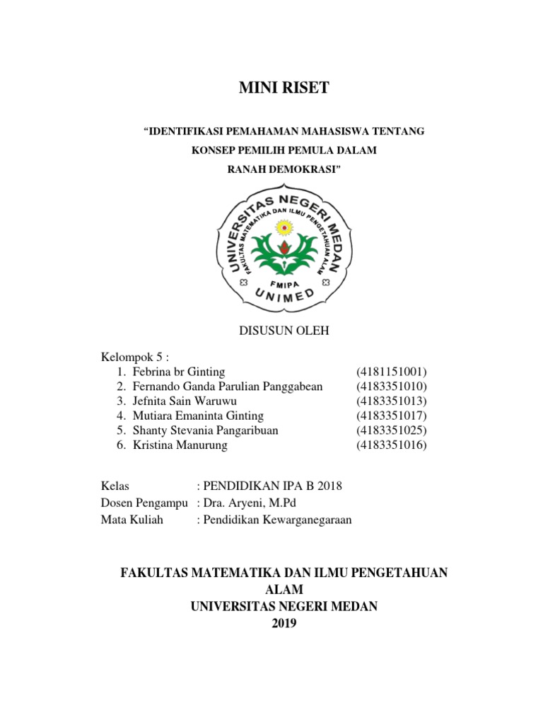 Mini Riset PKN | PDF