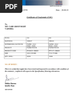 NMCI-2700A-Stuffing Certificate | PDF | Iso 9000 | Quality Management
