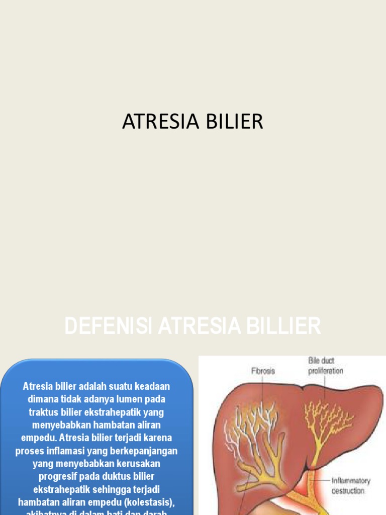 Tatalaksana Atresia Bilier pada Neonatus | PDF