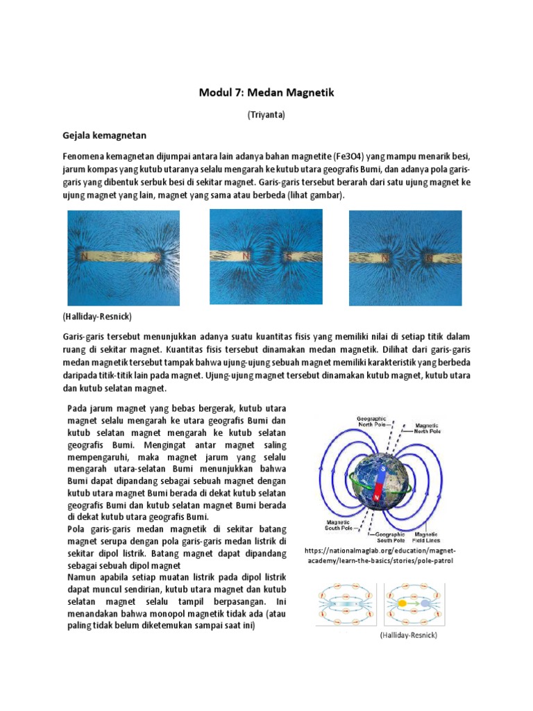MEDAN MAGNETIK DAN GERAK PARTIKEL BERMUATAN | PDF