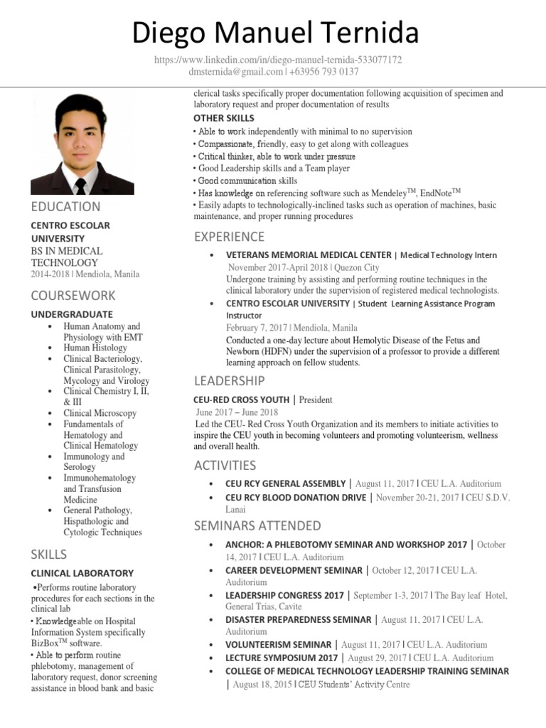 Ternida Resume | PDF