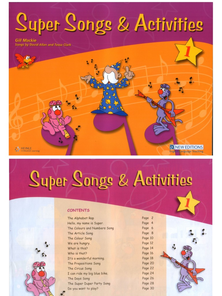 Super Songs and Activities 1 PDF | PDF