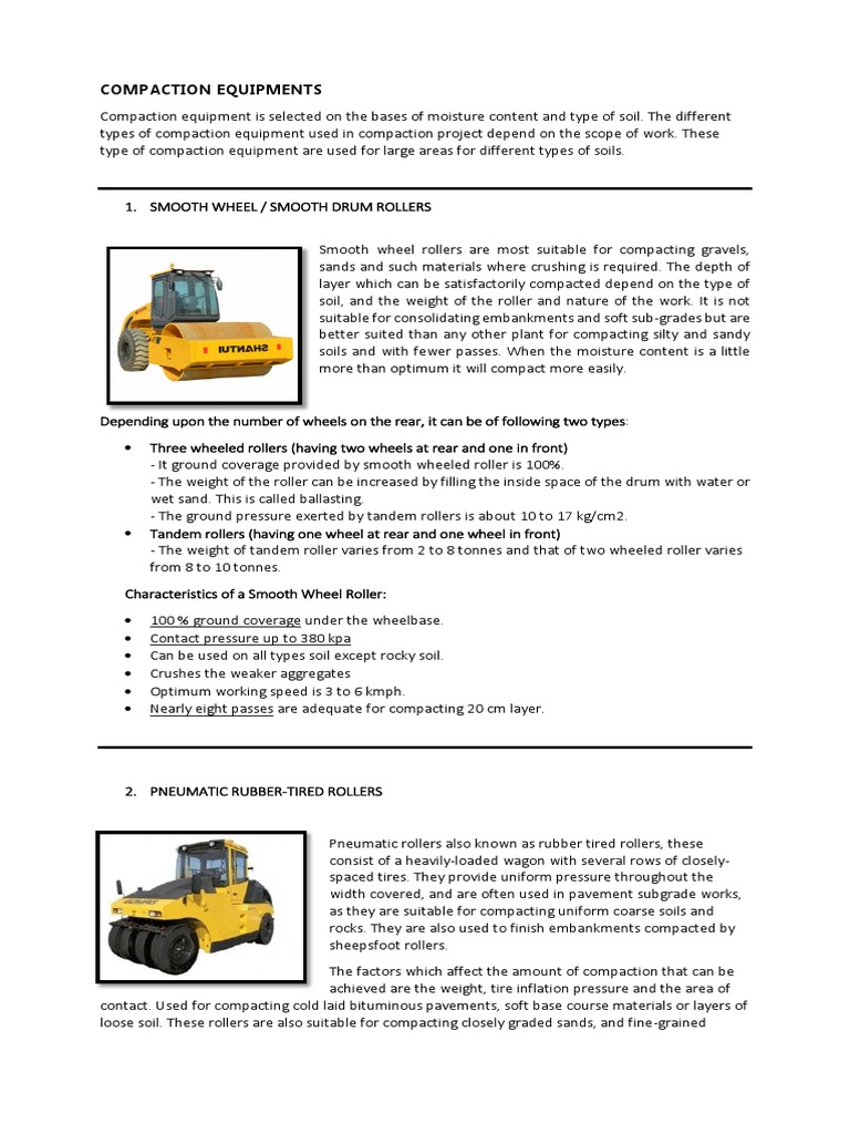 Field Compaction | PDF