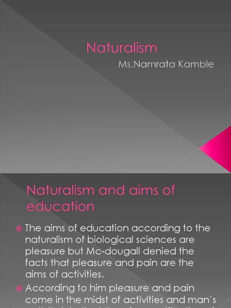 Naturalism | PDF
