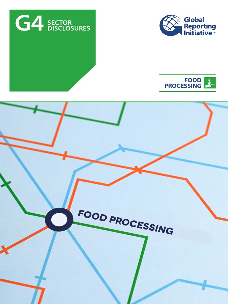 GRI G4 Food Processing Sector Disclosures PDF | PDF