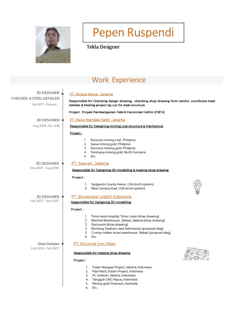 CV - Pepen Ruspendi | PDF
