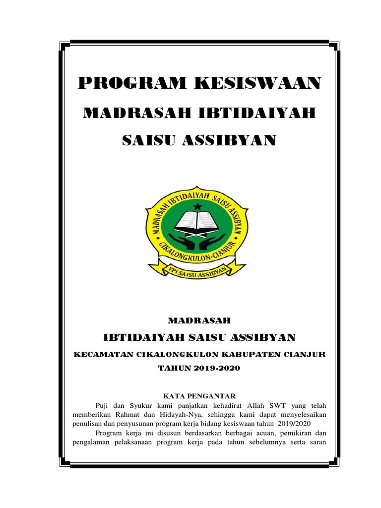 Program Kesiswaan | PDF