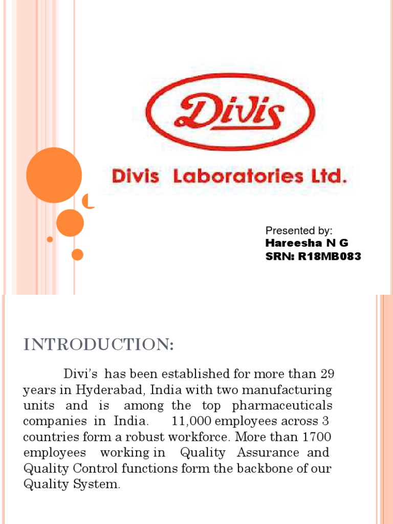Divis Lab | PDF