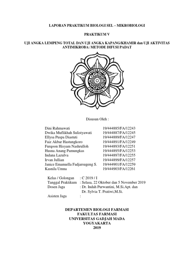 LAPORAN PRAKTIKUM BIOLOGI SEL AKK Dan ALT | PDF