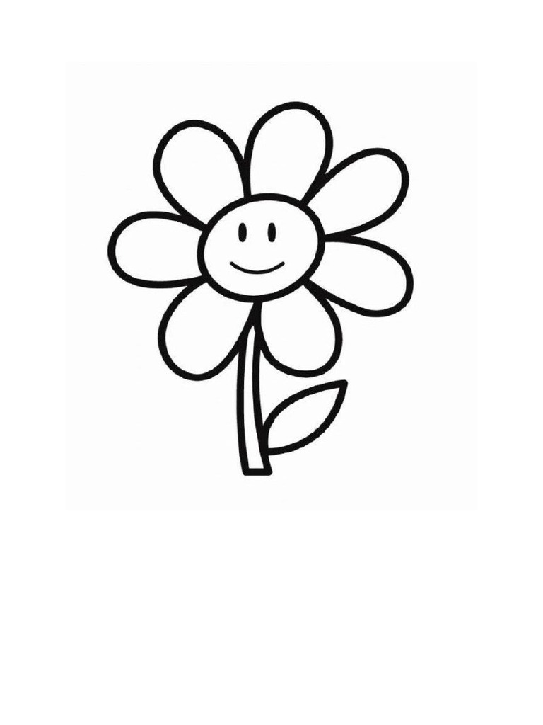 Gambar Bunga Hitam Putih | PDF