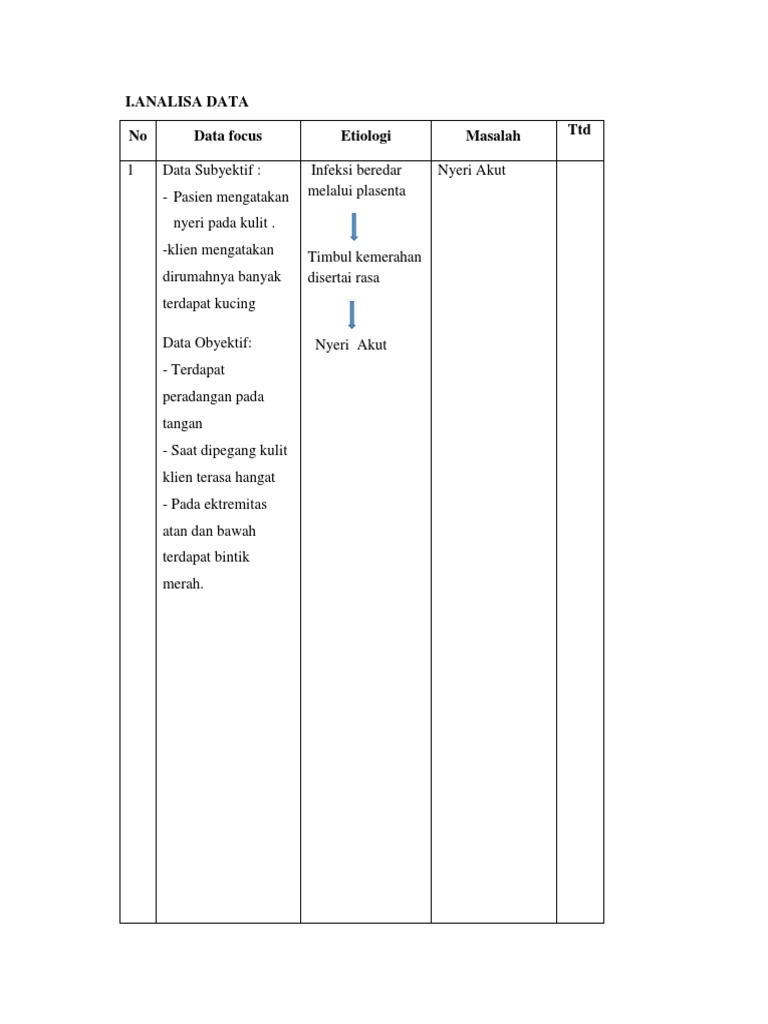 ANALISA DATA Infeksi TORCH | PDF