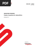 BS 6187 2011 Code of Practice For Full and Partial Demolition | PDF