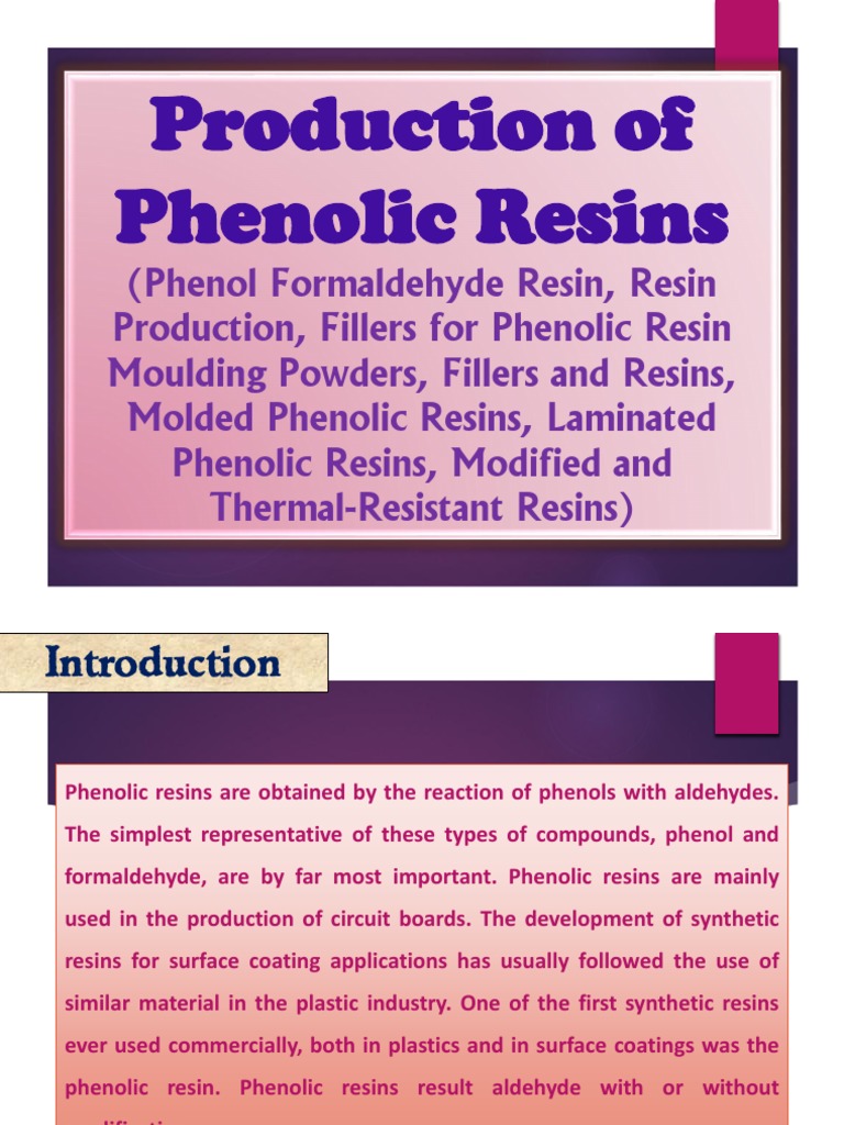 PF Resin PDF | PDF