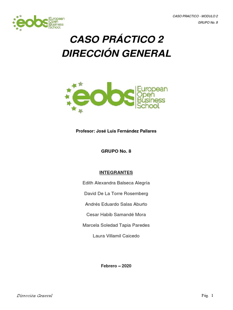 Caso Practico - Modulo 2 | PDF