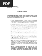 Sample Reply Affidavit (Criminal Case) | PDF | Affidavit | Common Law