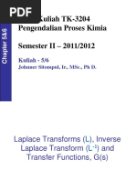 Laplace Transform Cheat Sheet | PDF